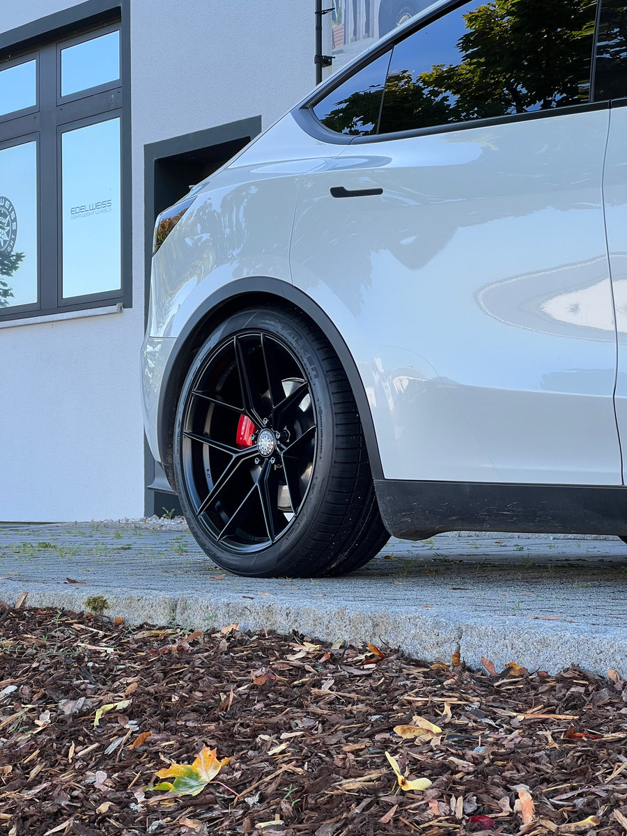 21 Zoll Edelweiss LT.3 Lightweight Felgen Tesla Model Y inkl. Performa ...